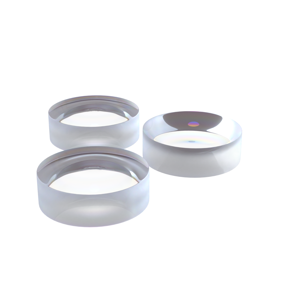 Optical Fused quartz meniscus lens window custom - BORISUN