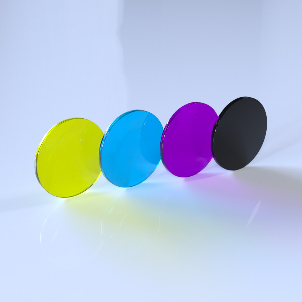 Color glass long wave pass filter custom manufacturer - BORISUN