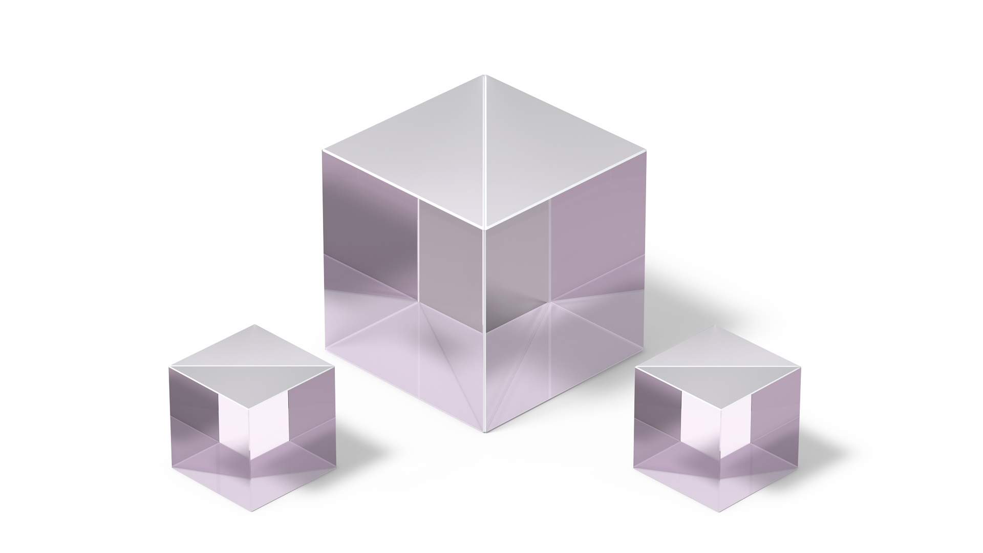 Polarization Splitting Prism beamsplitter cube- BORISUN