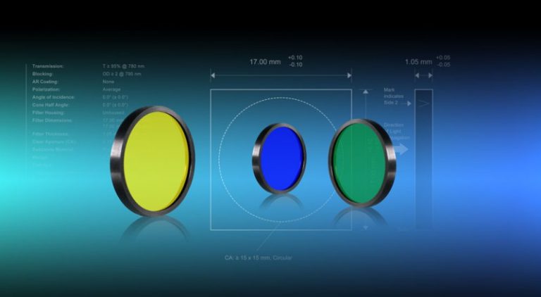 Classification of optical color filters and production process of laser ...